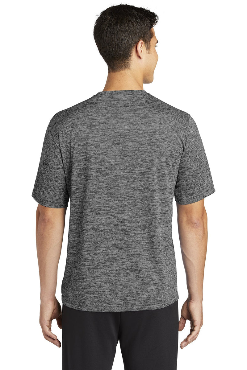 Electric Heather Performance Tee / Black Grey / Larkspur Middle School – Fidgety