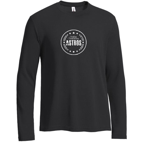 Astros Long Sleeve Tee / Black / Alanton Elementary School – Fidgety